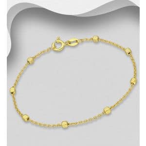 925 Sterling Silver Box Bracelet - Karine & Co.